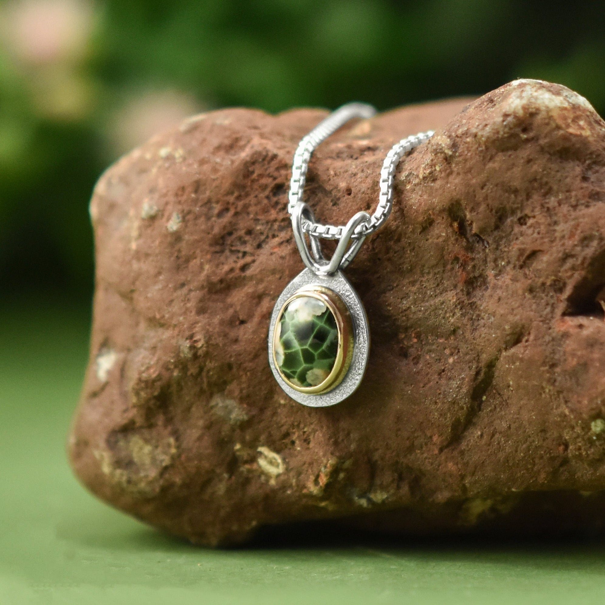 Michigan Greenstone - Beth Millner Jewelry
